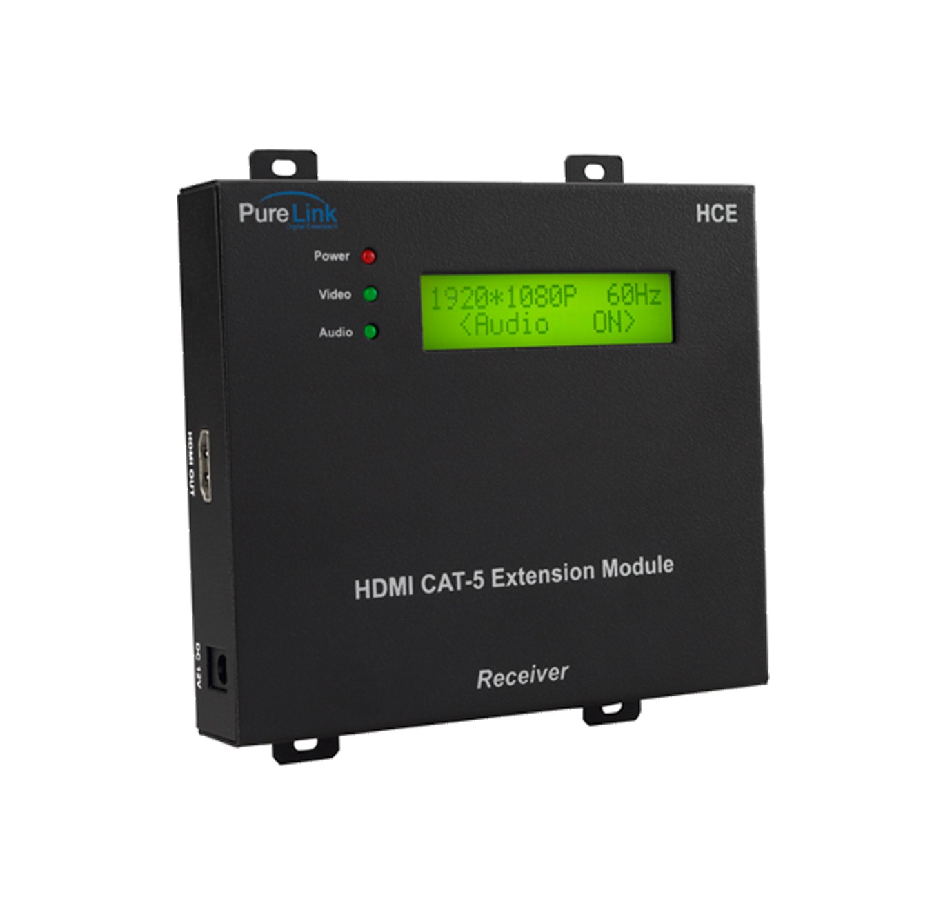 HCE III-P RX – 4K60 HDBaseT Receiver with PoE - PureLink AV