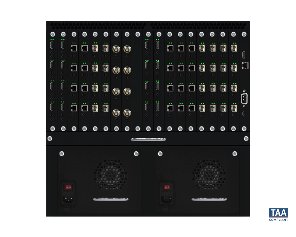 36x36 Media Axis Matrix Switcher Frame - PureLink AV