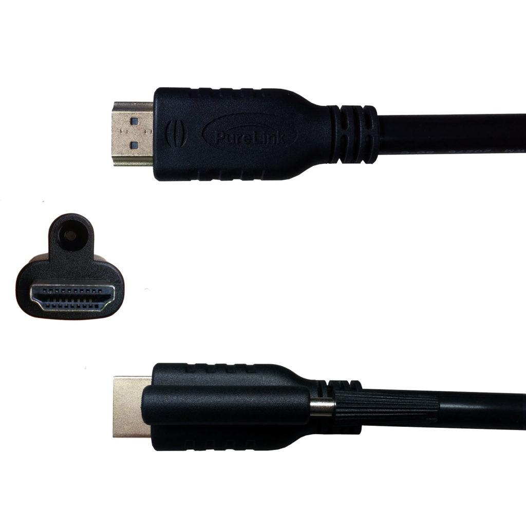 HDMI Cable with TotalWire Technology, Locking Screw System - PureLink AV