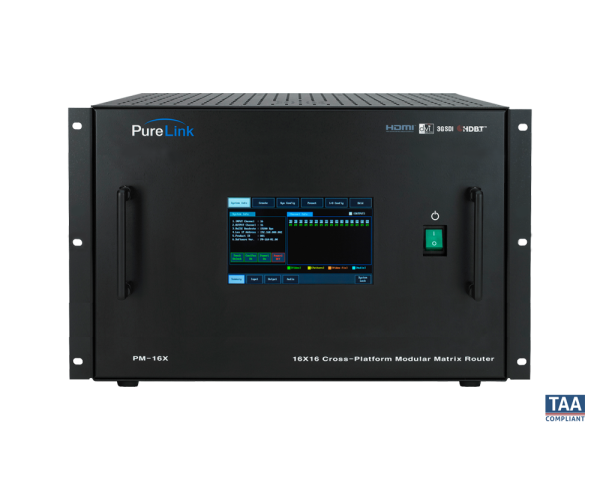 16x16 PureMedia™ Matrix Switcher - PureLink AV