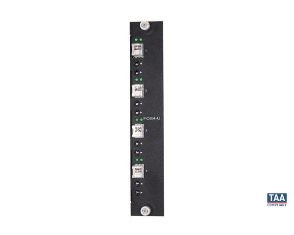 4K 1LC Fiber Optic Output Card for PM Switchers - PureLink AV
