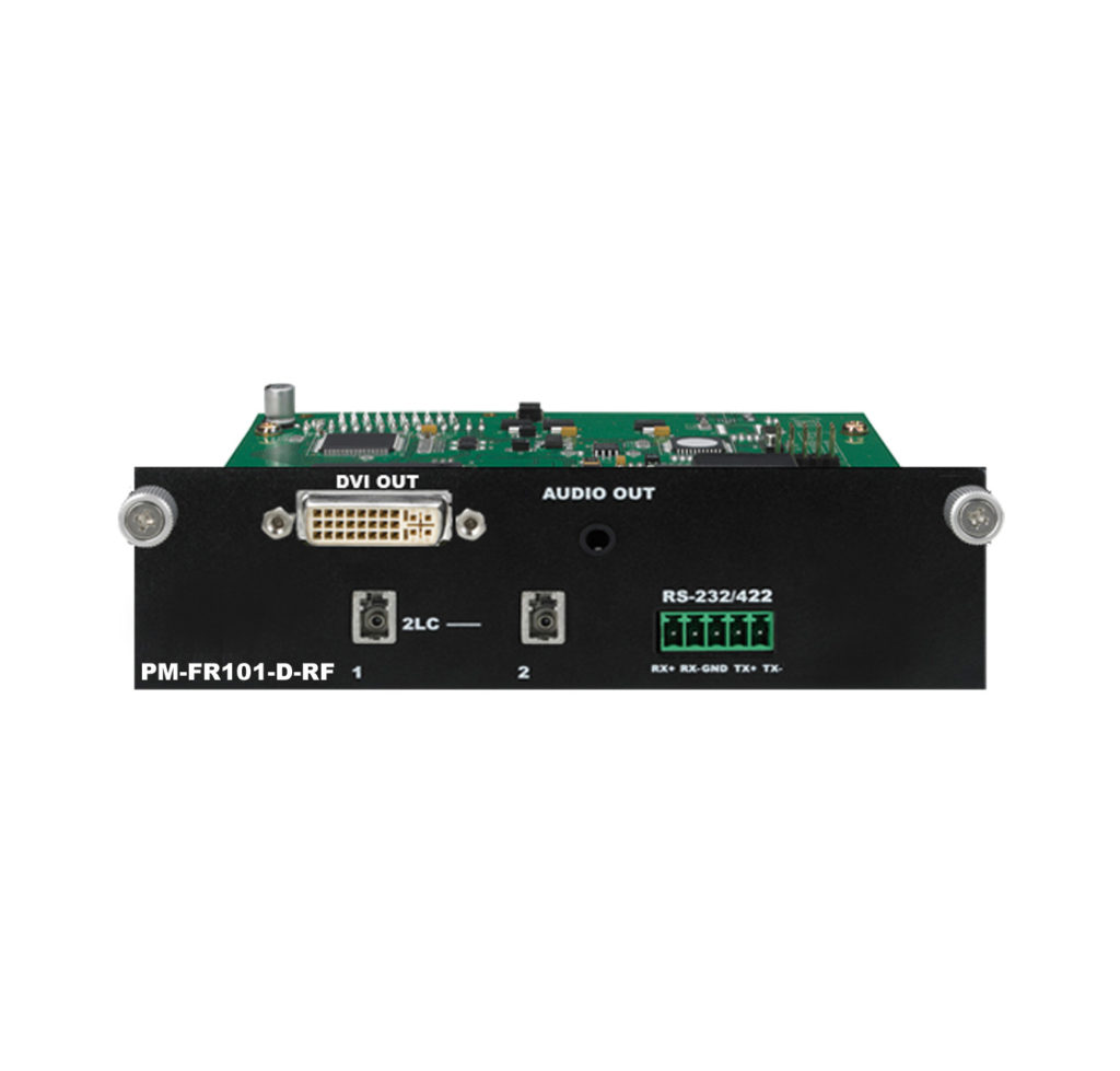 DVI over 2LC Fiber Optic Receiver - PureLink AV