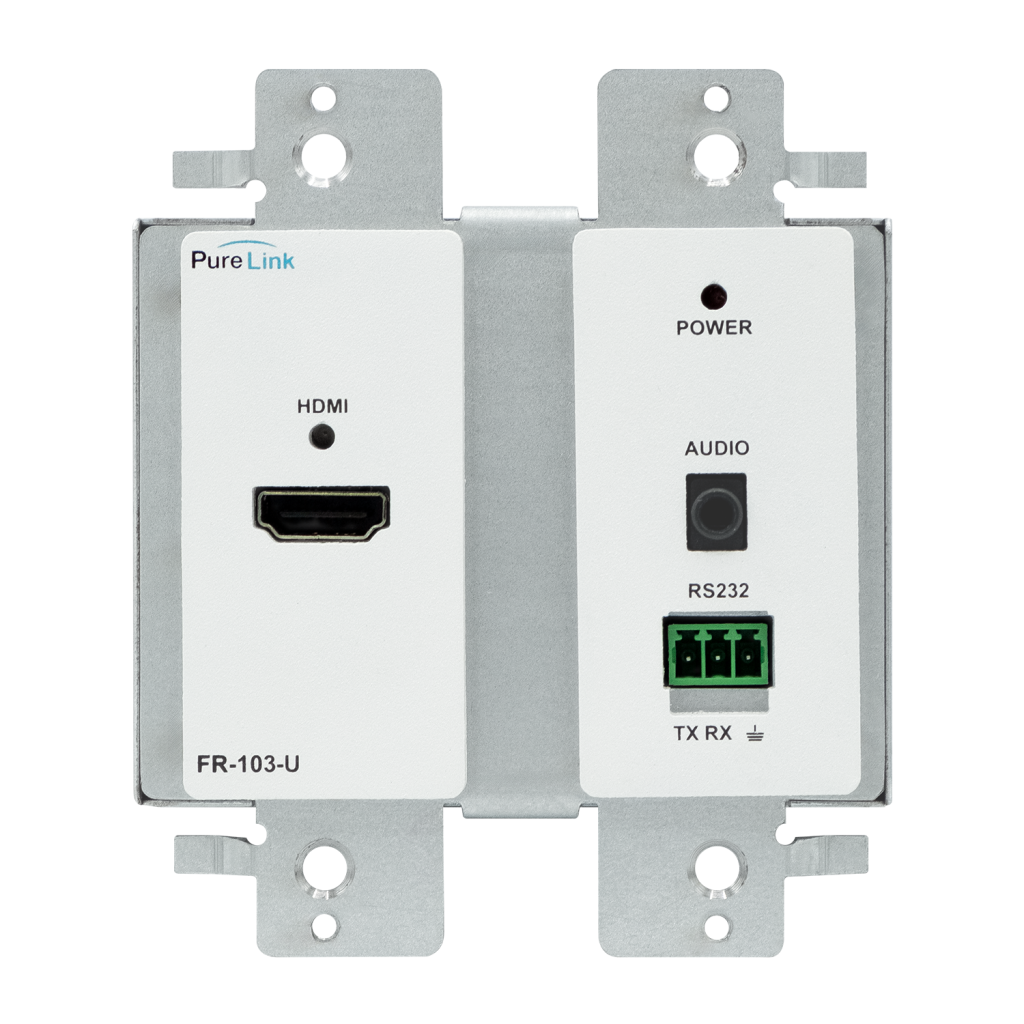 4K HDMI over Fiber Optic Wall Plate Receiver - PureLink AV