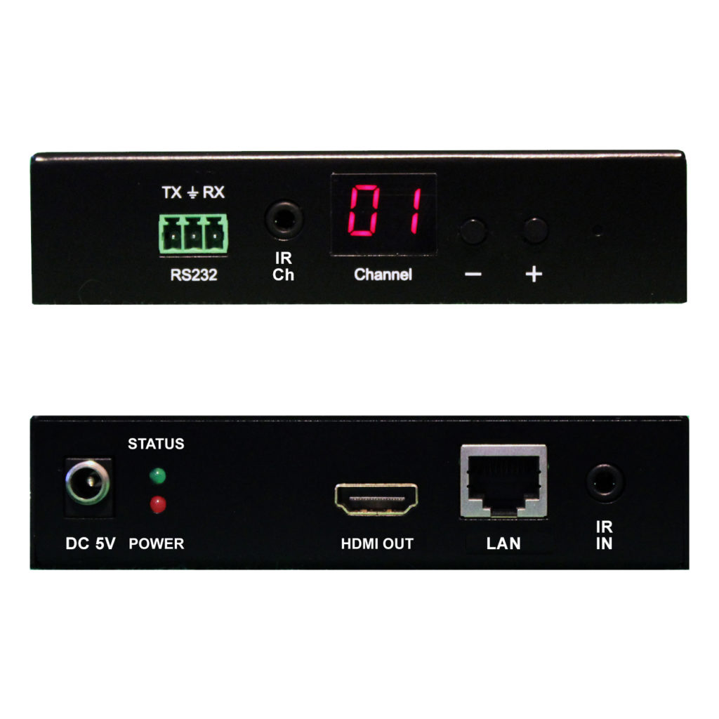 HDMI over IP Receiver (Decoder) with PoE - PureLink AV