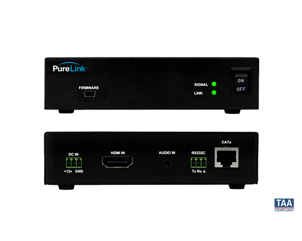 4K/60 HDMI 2.0 over HDBaseT™ Extender - Transmitter - PureLink AV