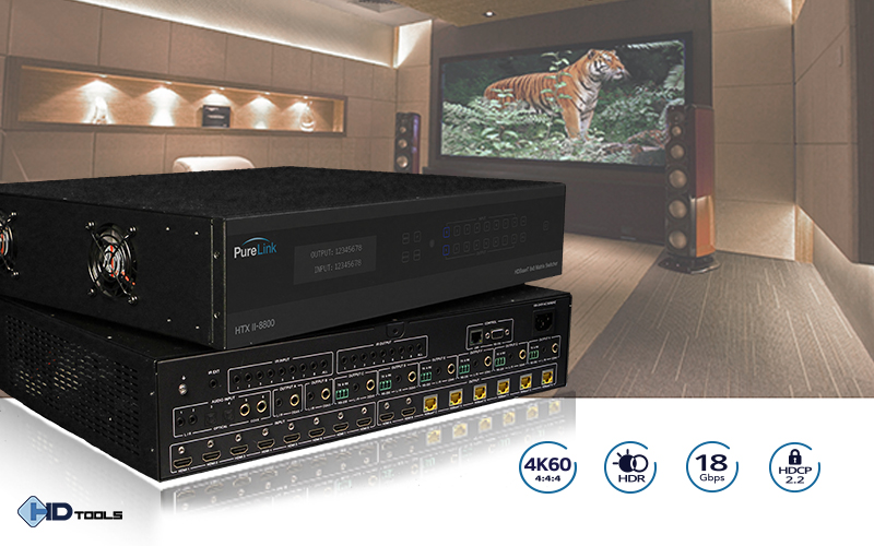 The All-New 4K/60 HDBaseT Matrix Switcher Now Shipping - PureLink AV