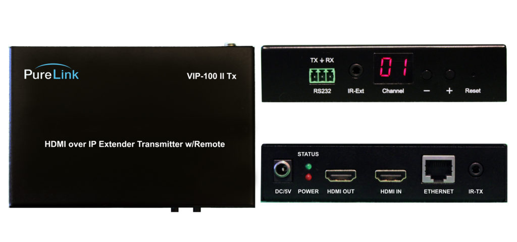 4K60 HDMI & USB/KM CAT and Fiber - AV over IP Decoder