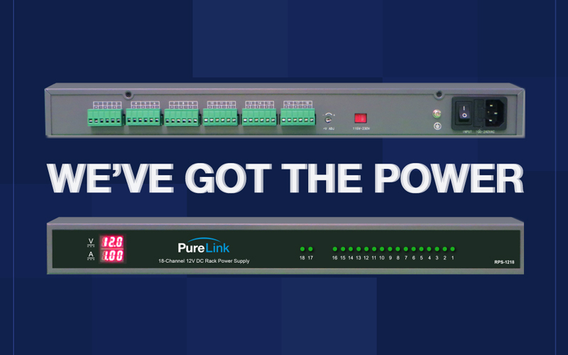 Introducing the Ultimate Solution for Your Rack - PureLink AV