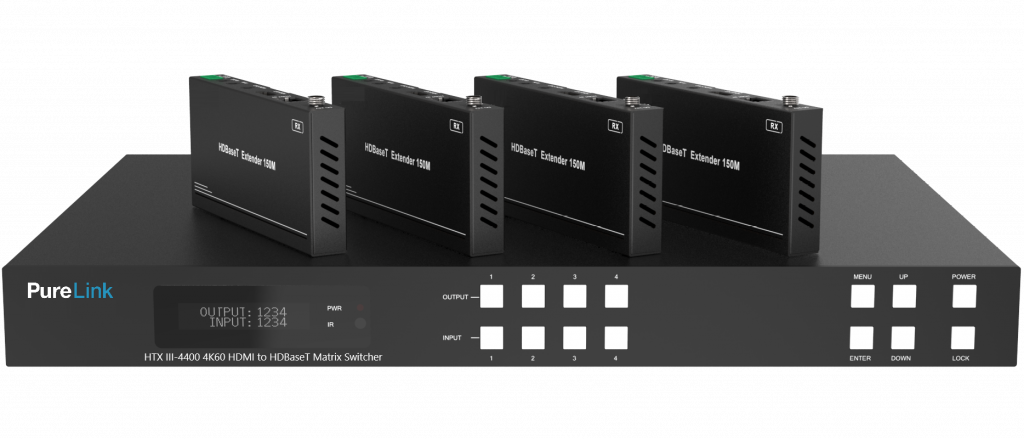 4K HDBaseT Receiver for HTX III Series - PureLink AV