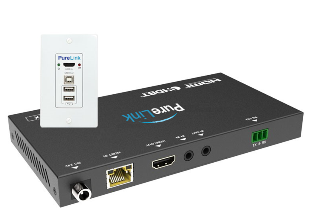 4K and USB 2.0 Wall Plate Extender Switching System - PureLink AV