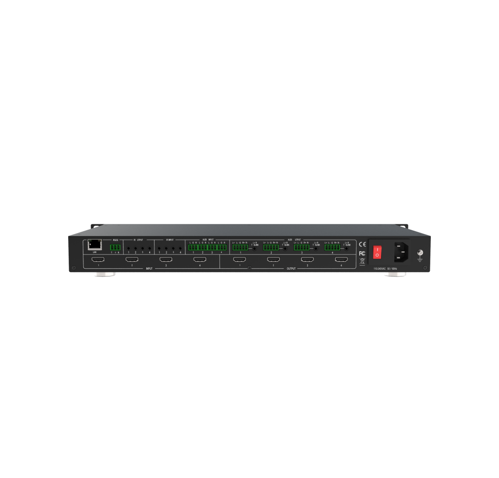 [Discontinued] 4×4 HDMI 2.0 Matrix Seamless Switcher - PureLink AV
