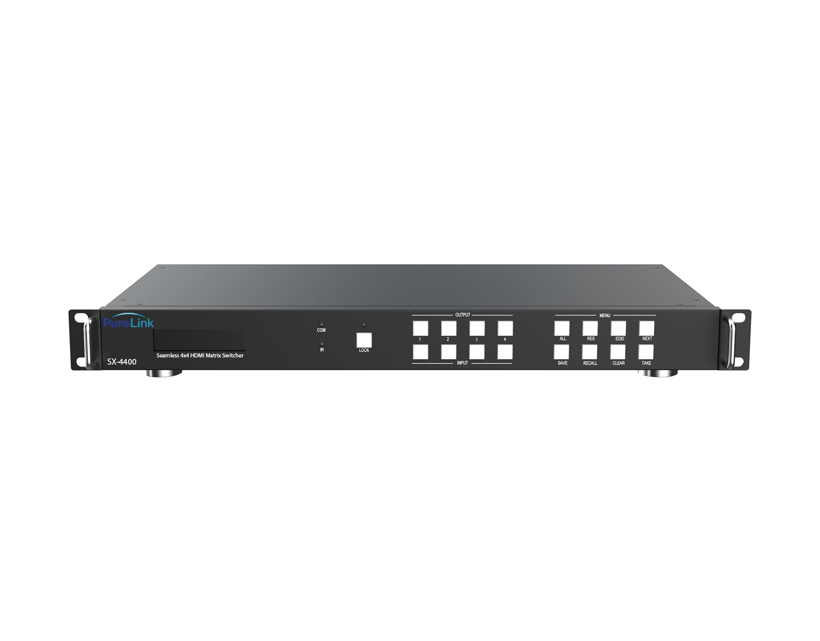 [Discontinued] 4×4 HDMI 2.0 Matrix Seamless Switcher - PureLink AV