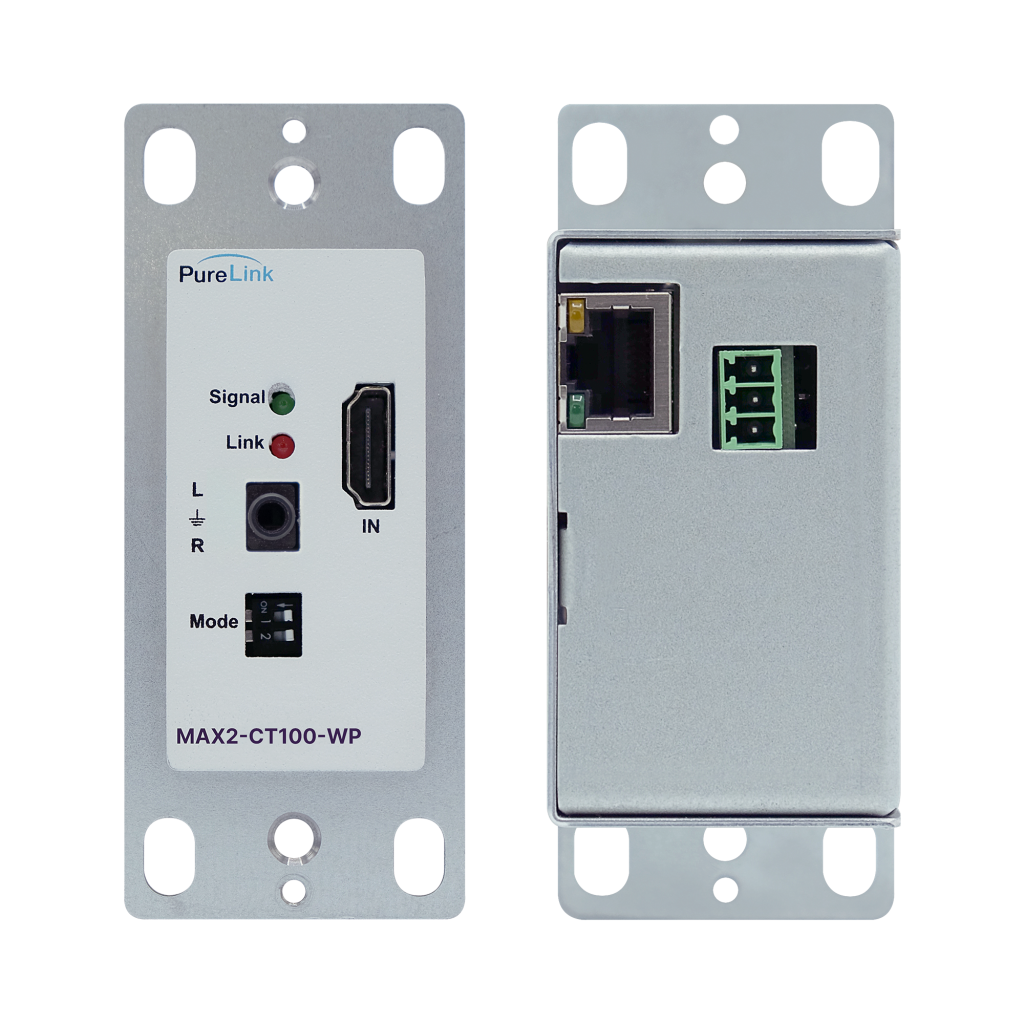 HDMI™ to HDBaseT™ 3.0 Single Gang In-wall Transmitter for Media Axis™ 2 ...