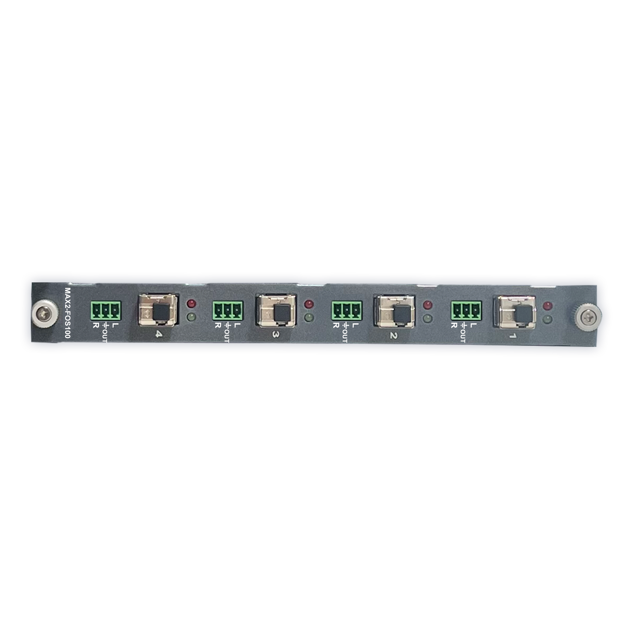 4K60 Fiber Output Card with Scaling for Media Axis™ 2 - PureLink AV