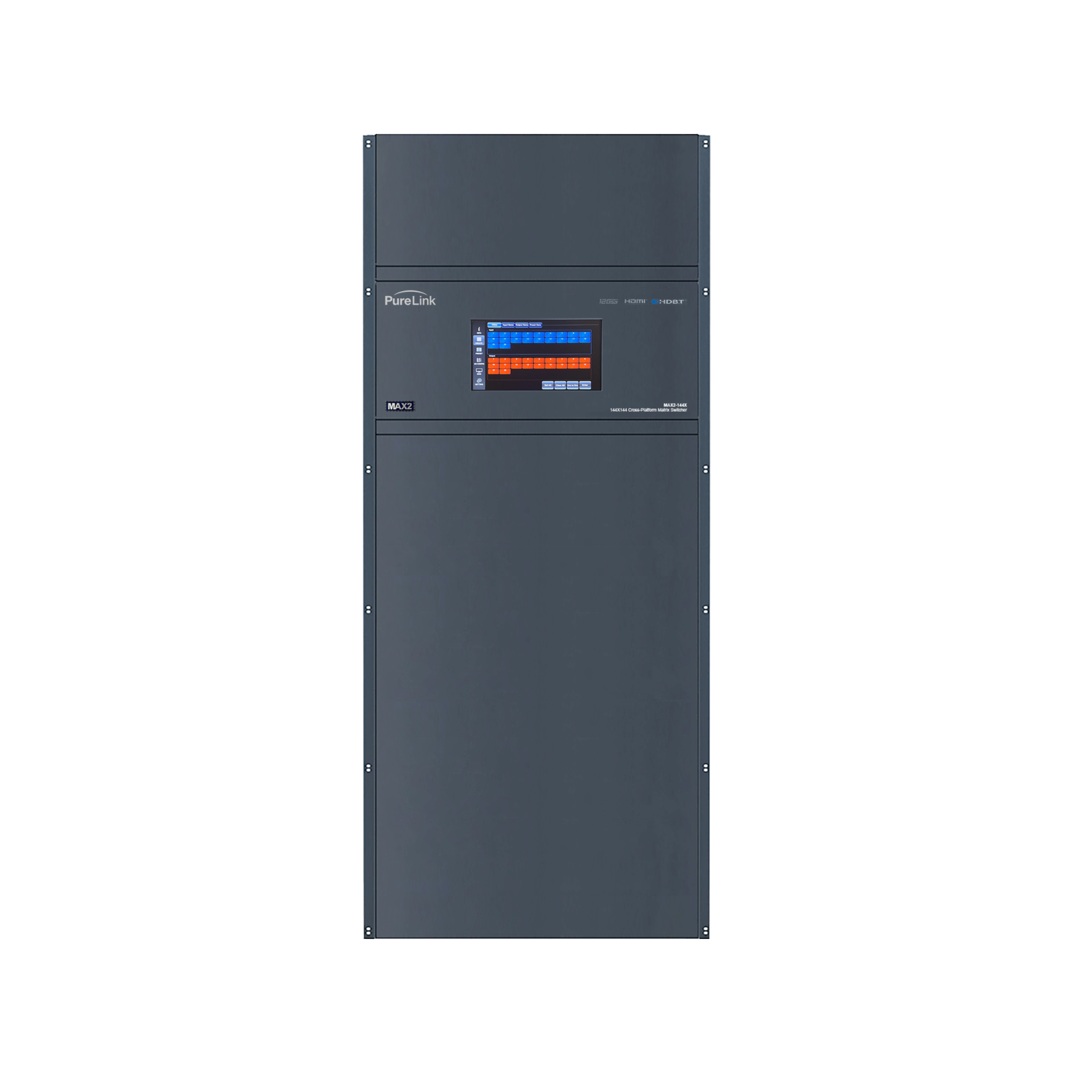 144x144 Media Axis 2™ 4K60 Cross Platform Matrix Switcher Frame ...