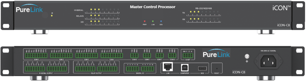 iCON™ C8 – Control / Automation System Master with iCON™ EZControl ...