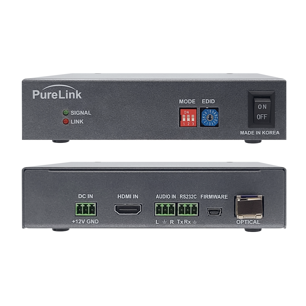 4K60 HDMI™ to 1 LC Fiber Transmitter for Media Axis™ 2 - PureLink AV