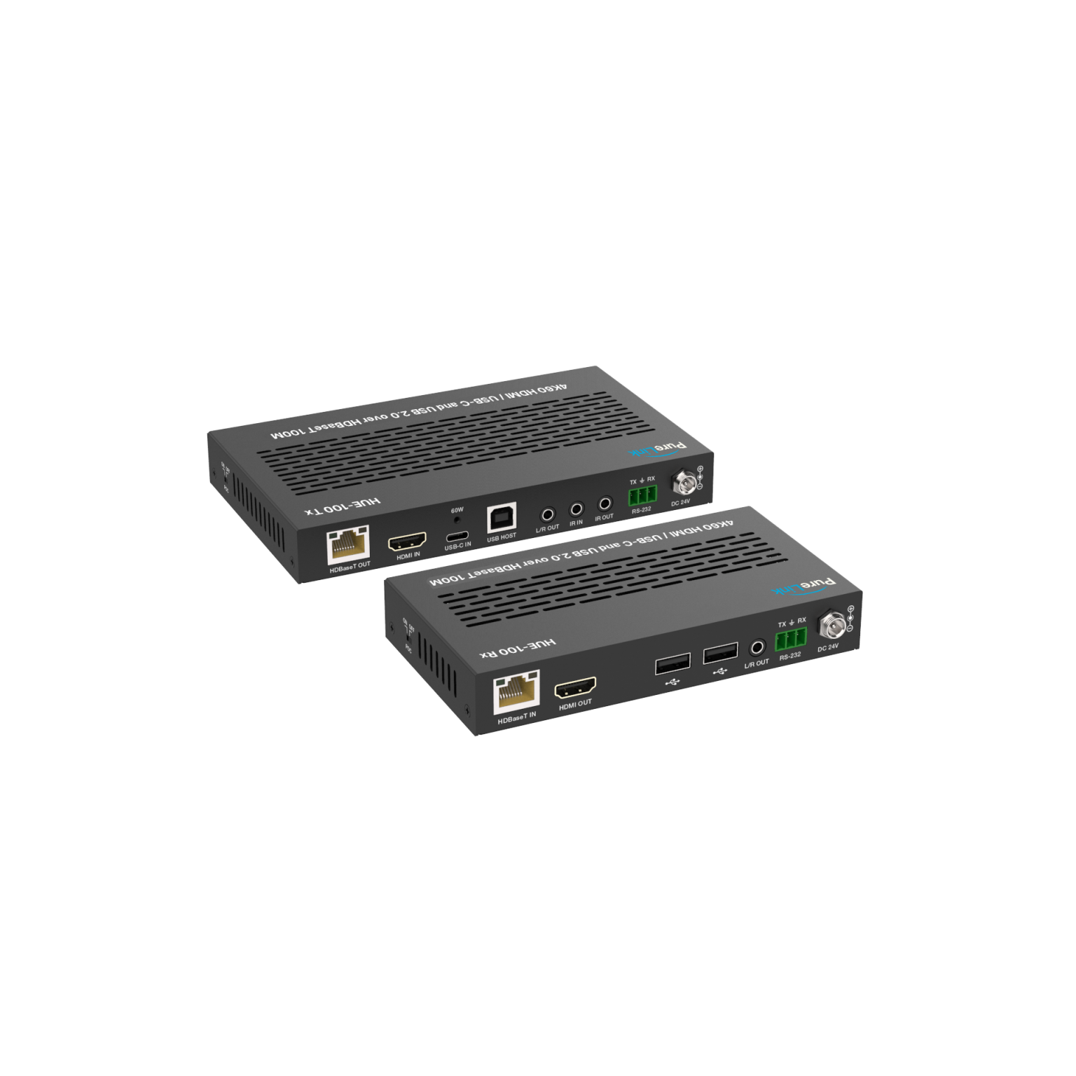 4K HDMI & USB 2.0 over HDBaseT Wall Plate Extender - PureLink AV