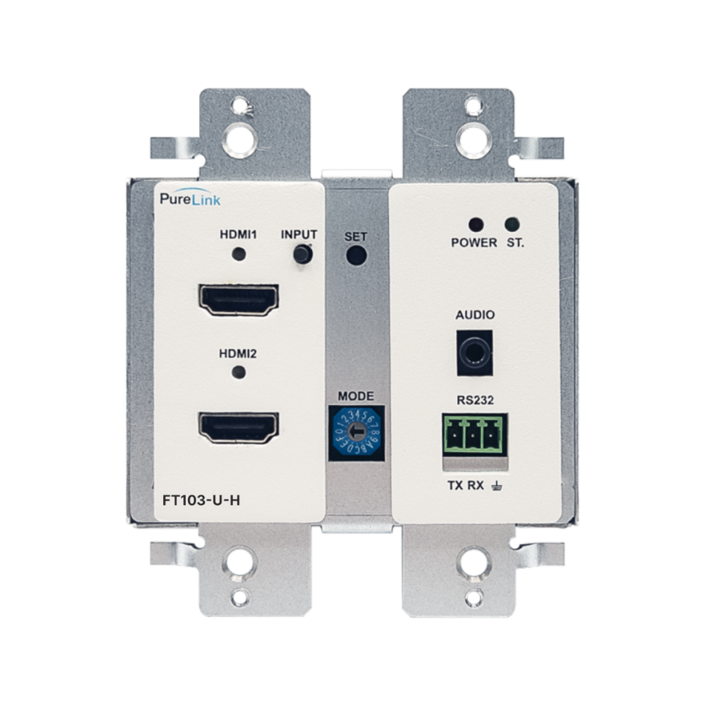 4K HDMI to Fiber Wall Plate Transmitter - PureLink AV